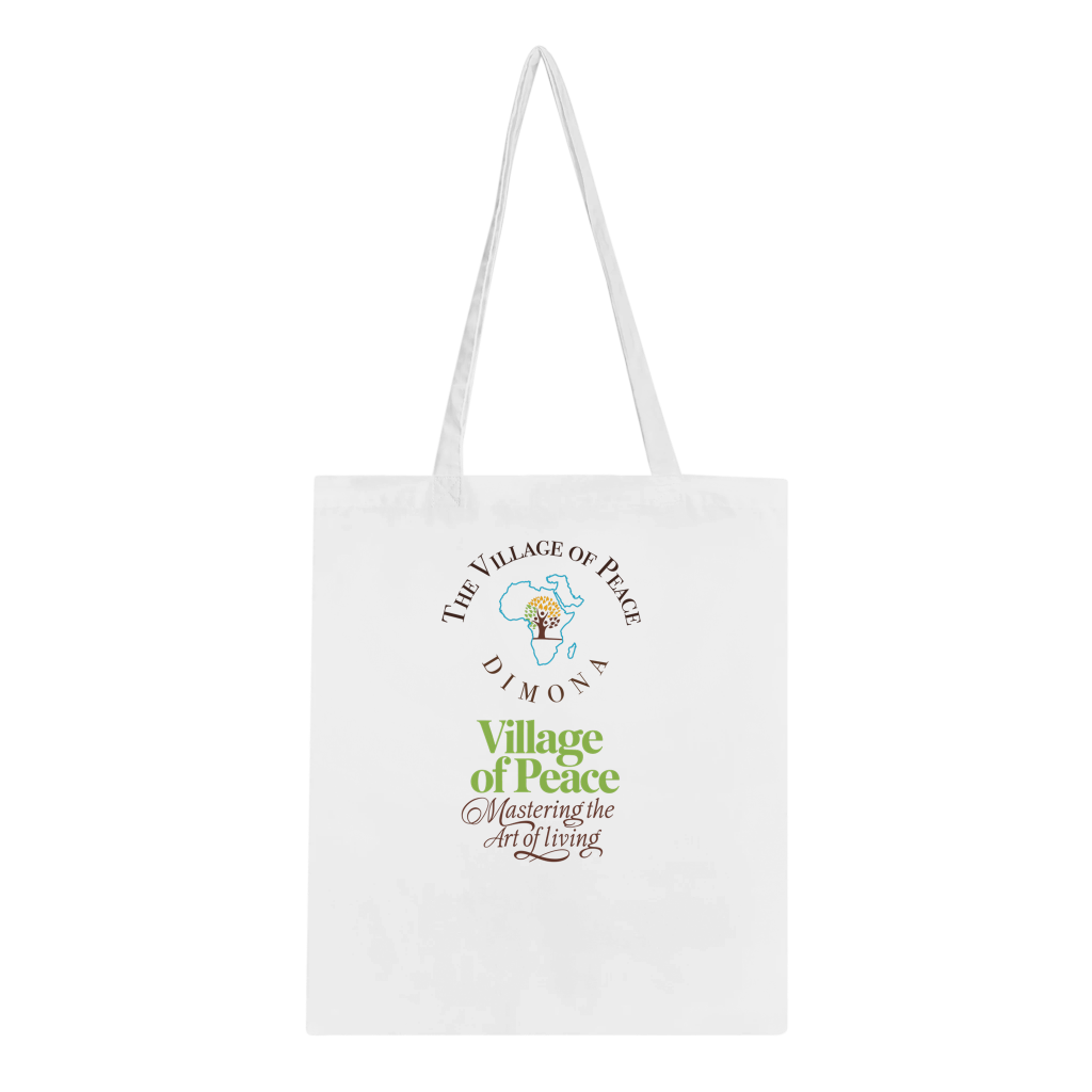 VILLAGE OF PEACE: MASTERING THE ART OF LIVING | Classic Tote Bag ...